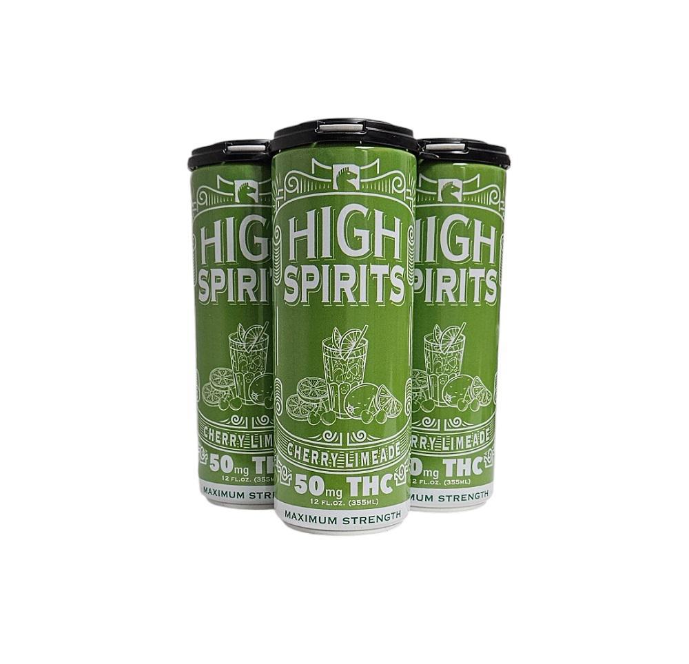 High Spirits Seltzer- 50mg D9 | Coastal Carolina Cannabis Center